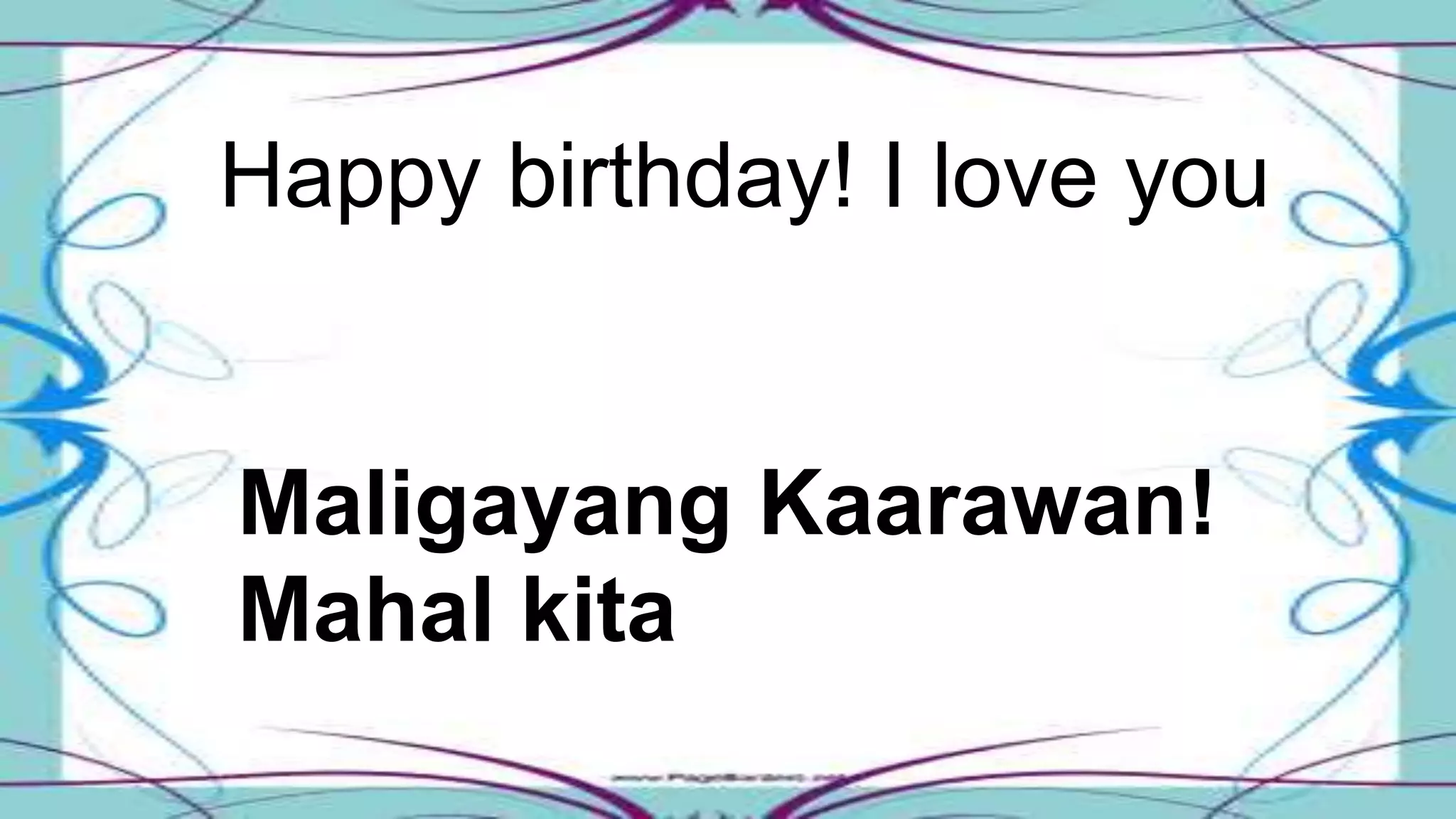 Tagalog phrases | PPTX | Holidays