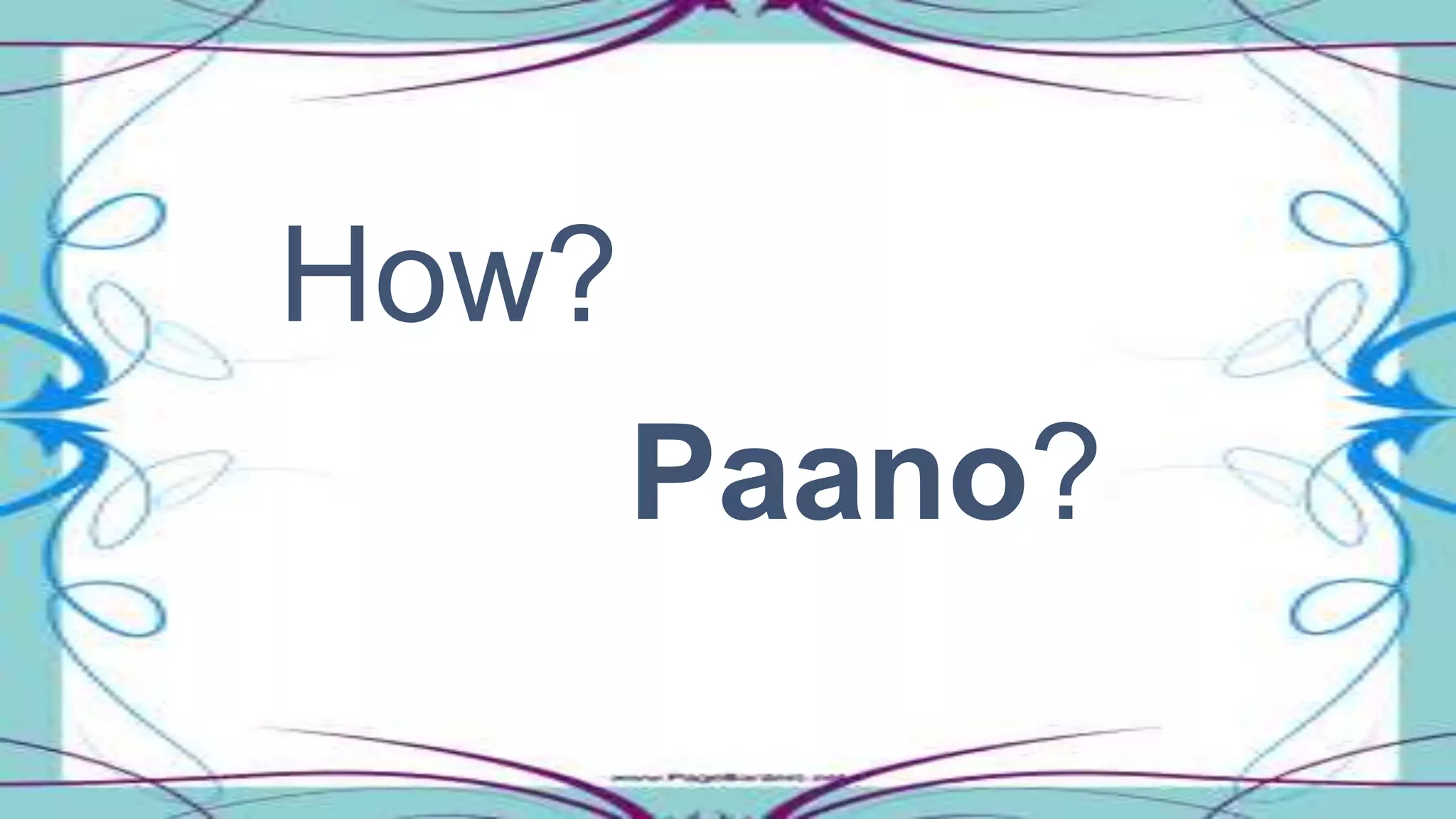 Tagalog phrases | PPTX