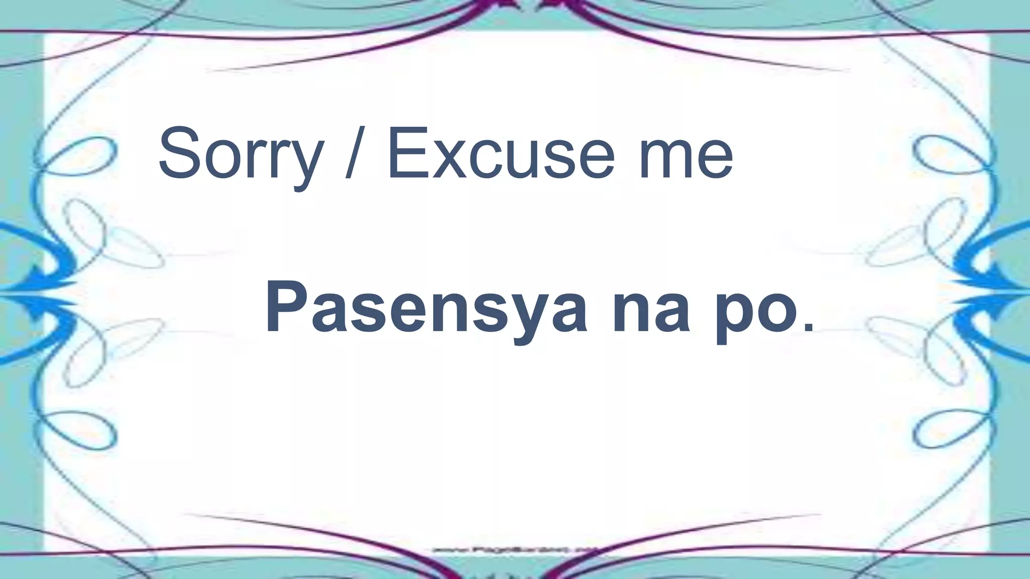 Tagalog phrases | PPTX