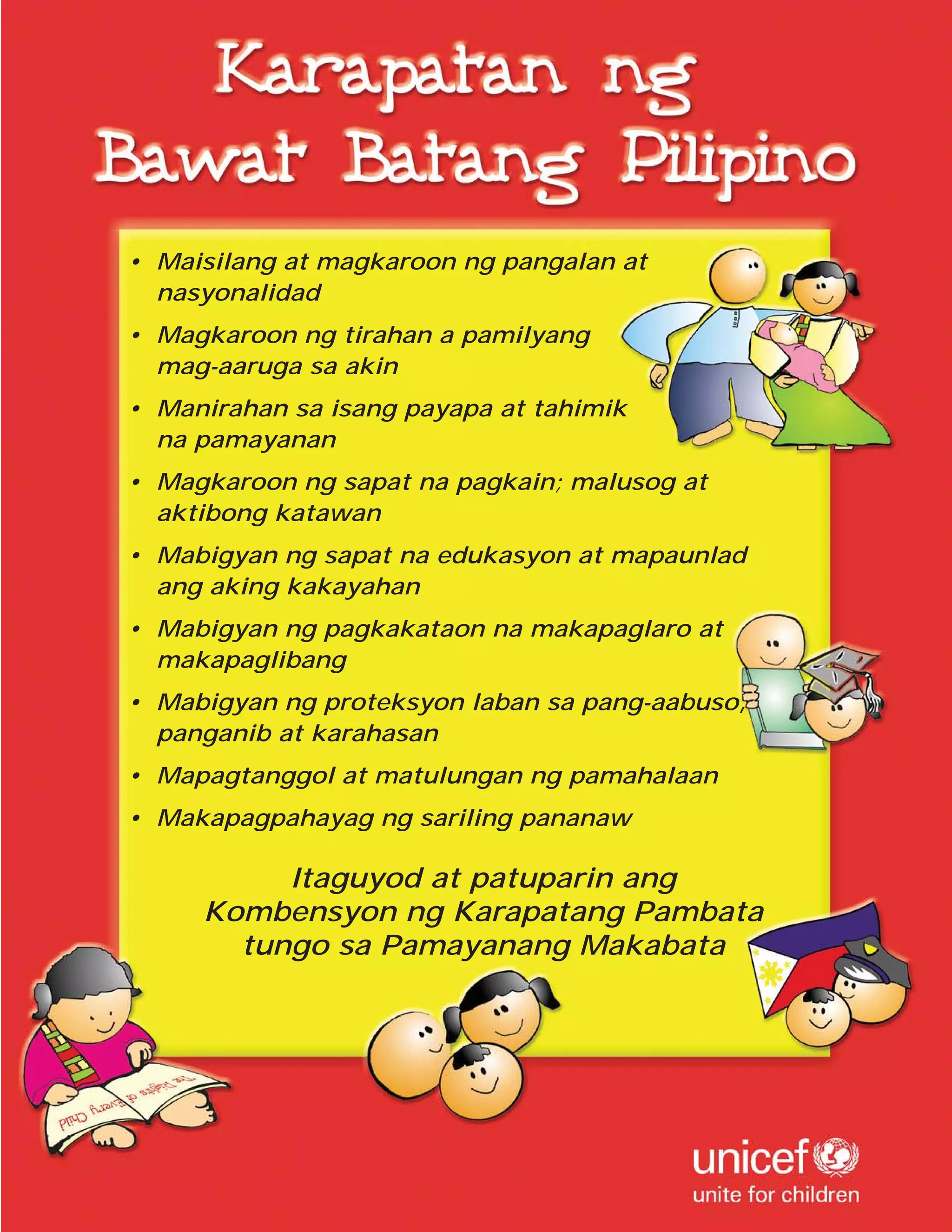 Tagalog poster | PDF