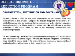 Dropout Reduction Program [DRP] Tagbina I and II Districts | PPT