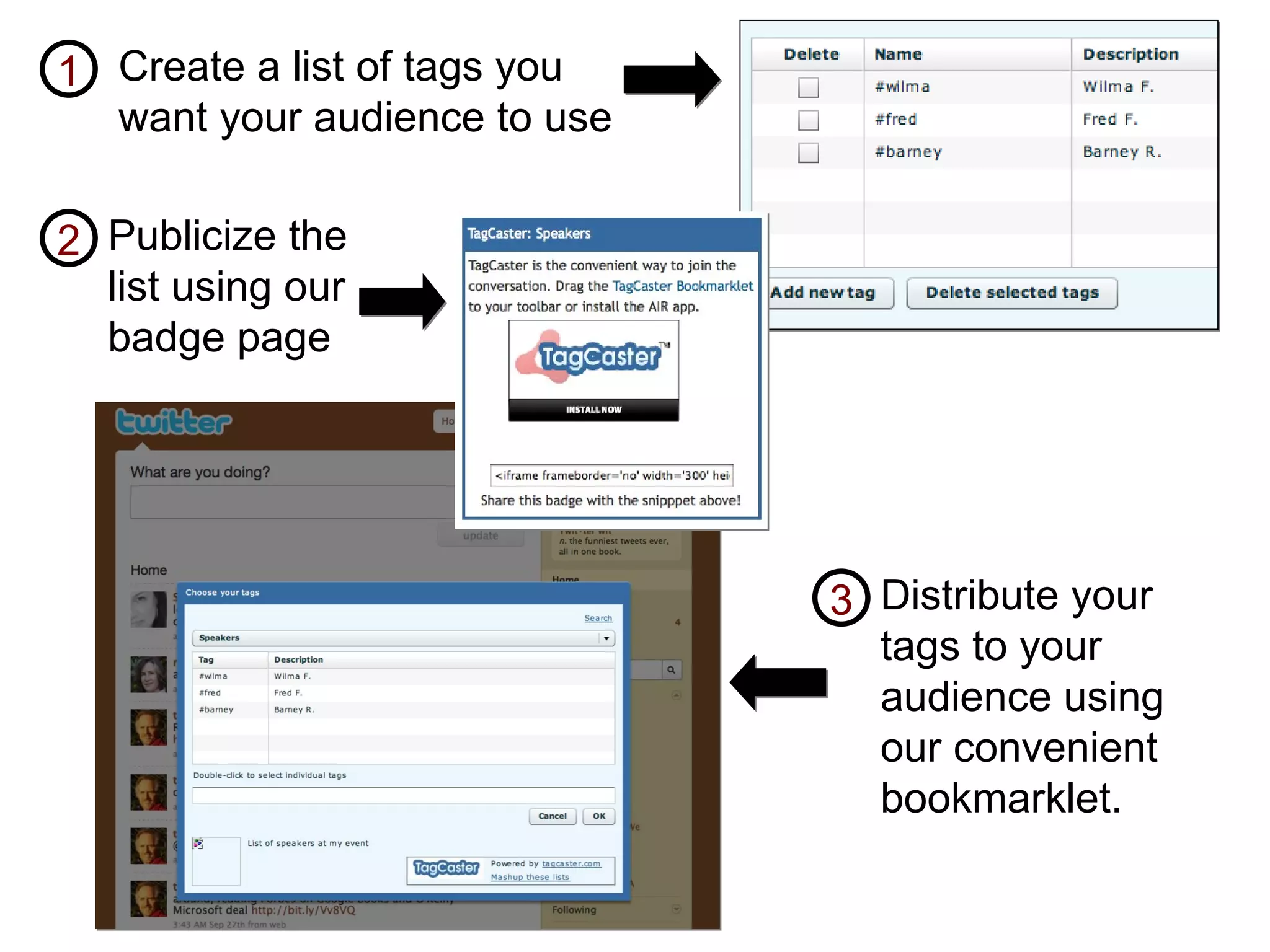 Tagcaster How-to | PPT