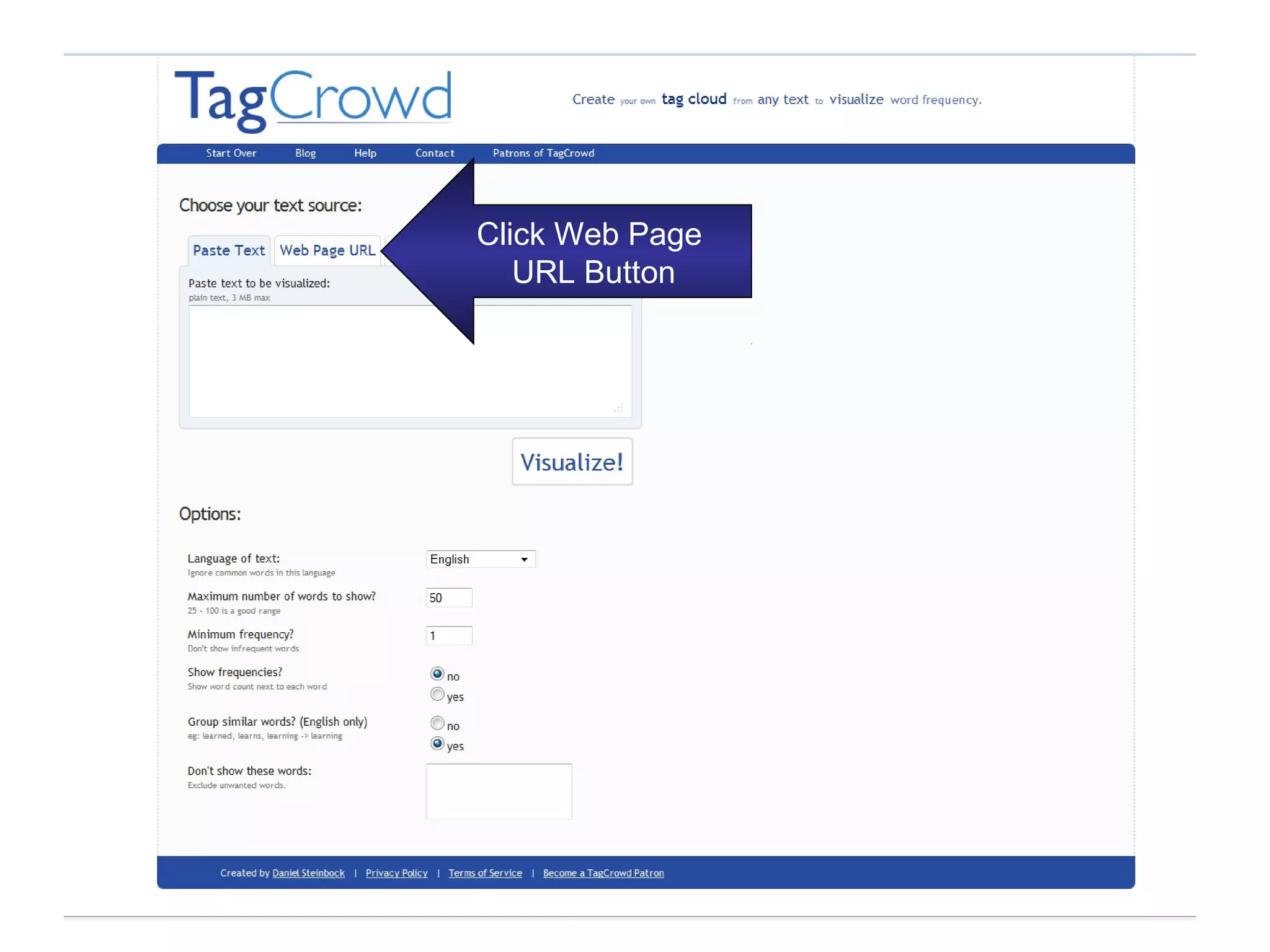 Tag Crowd Tutorial | PPT
