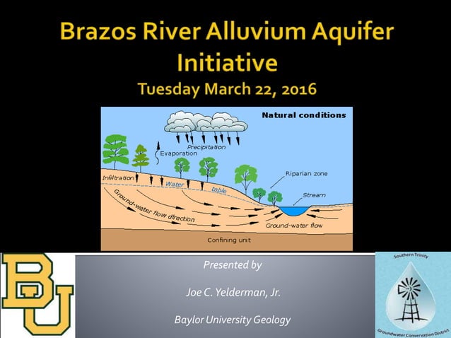 Brazos River Alluvium Aquifer Initiative | PPTX | Geology | Science