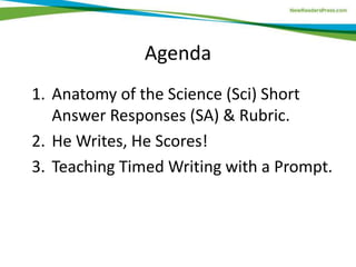 Science is Awesome: Scoring & Teaching GED Science Short Answer ...