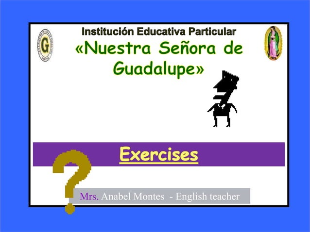 Tag exercises 4to b | PPT