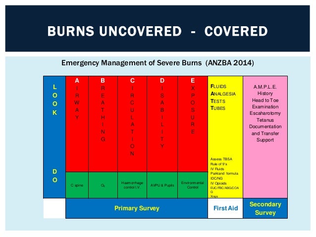 Taggart on burns uncovered then covered 2