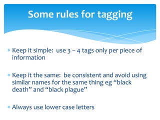 Tagging | PPTX
