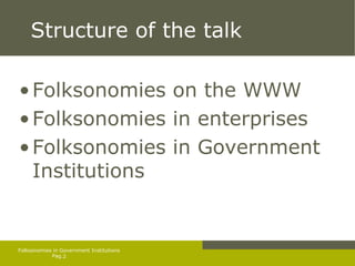 Tagging in government institutions | PPT