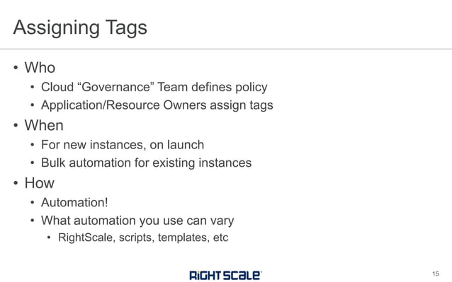 Tagging Best Practices for Cloud Governance | PDF