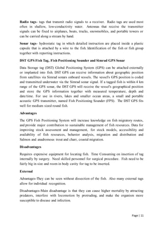 Tagging methods for stock assessment and research in fisheries | DOCX