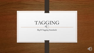 Tagging Standards | PPTX
