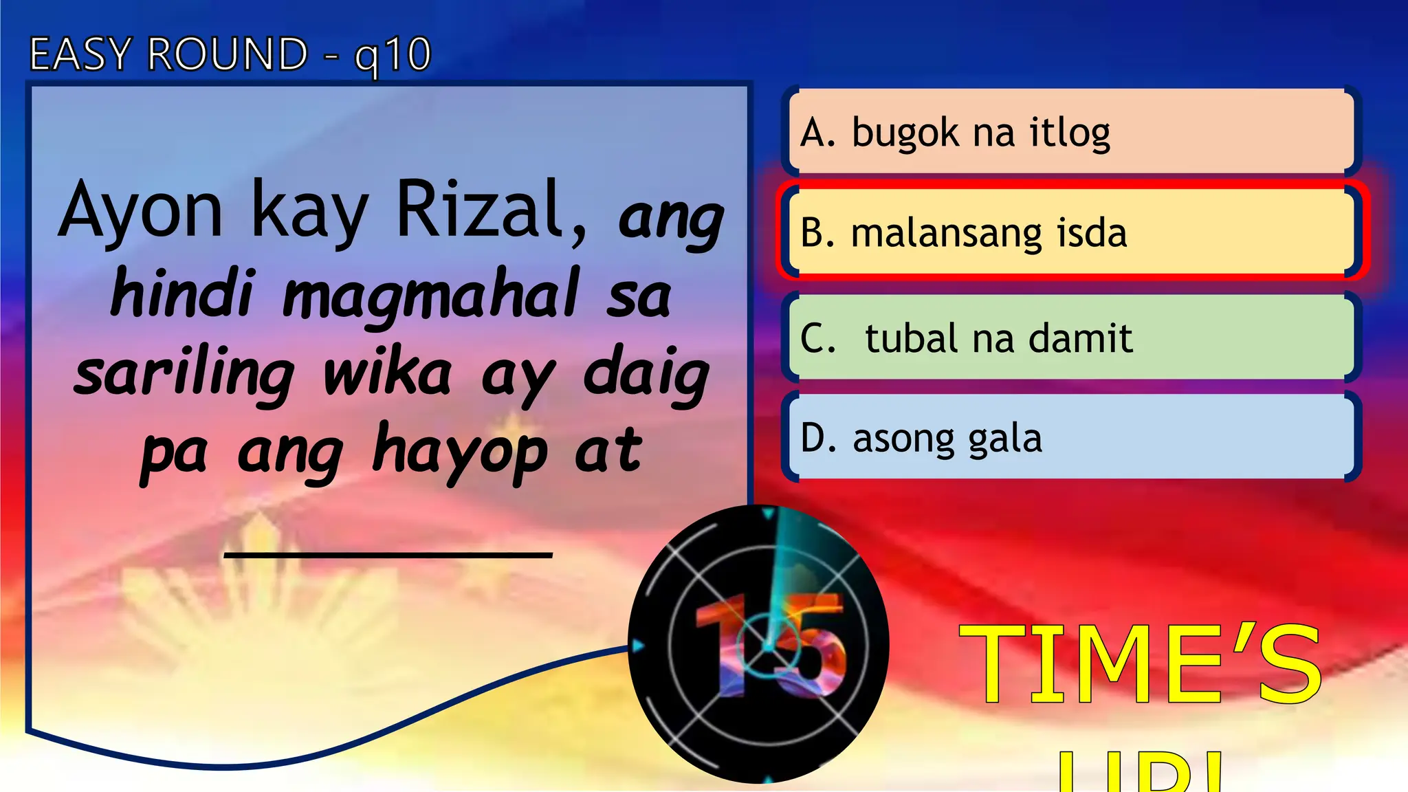 AKAP_Tagisan ng Talino Quiz Bee for Buwan ng Wika | PPTX