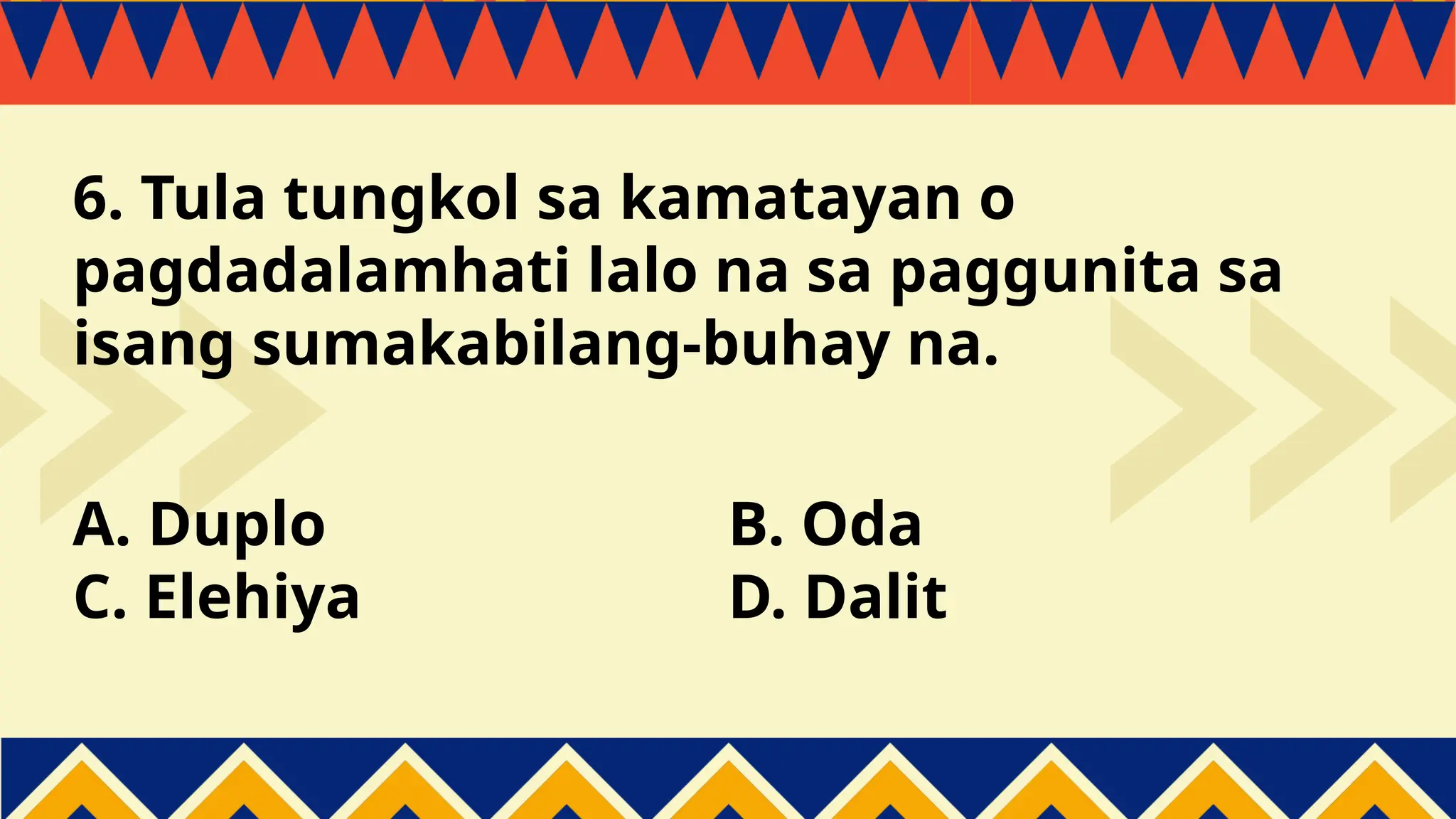 TAGIS TALINO Buwan ng Wika Quiz Presentation Bee | PPTX