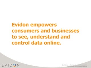 Damian Scragg, Evidon - Making Privacy Sexy | PDF