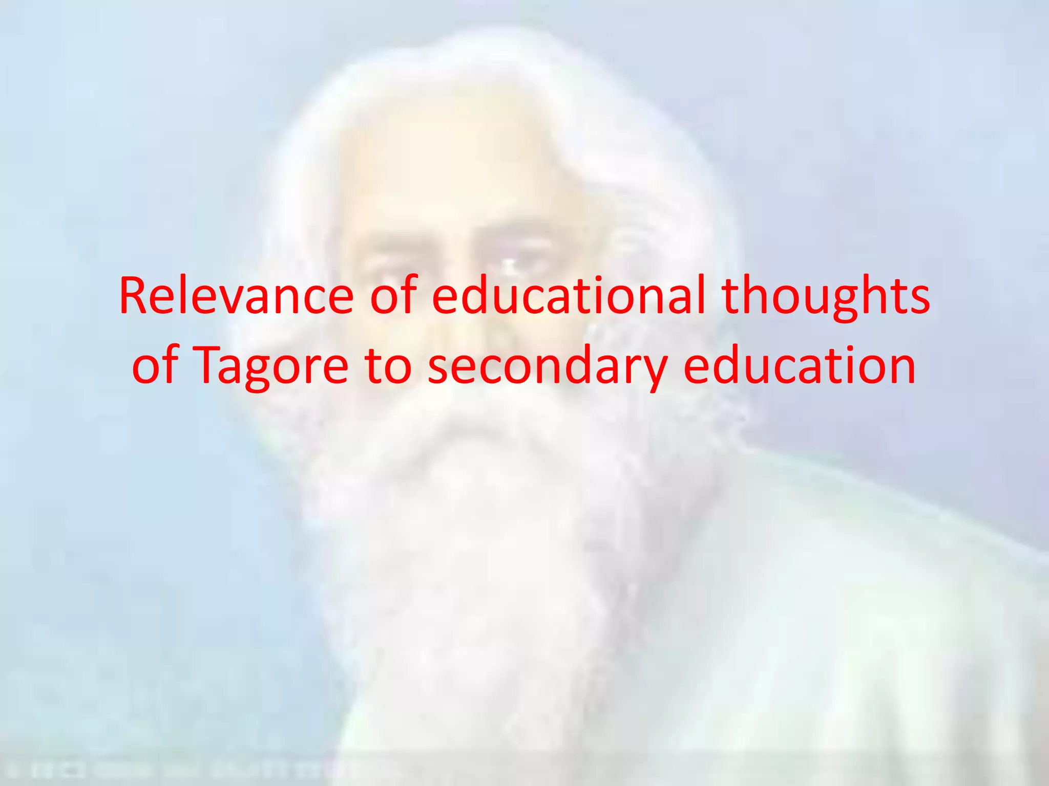 Tagore | PPTX