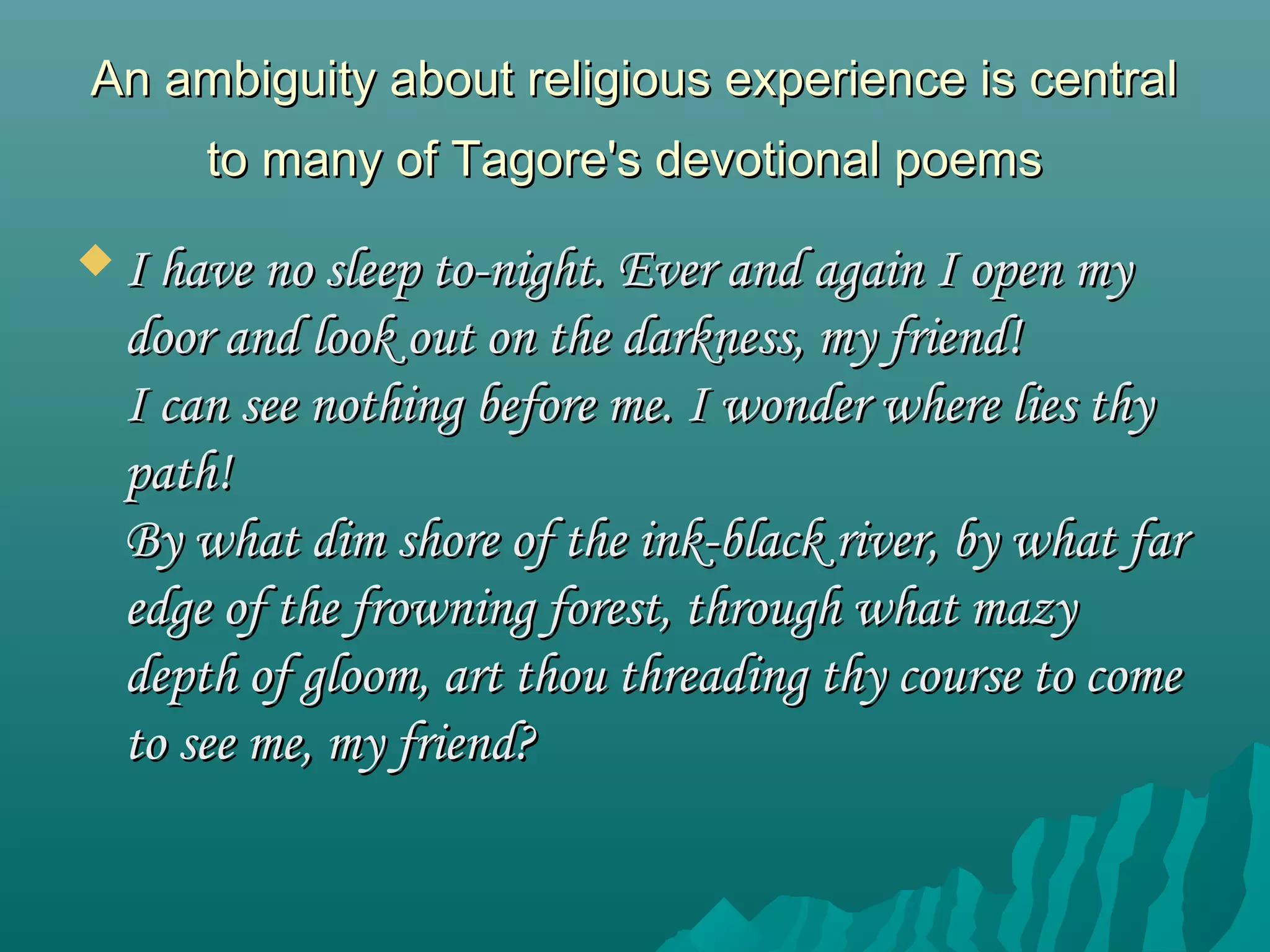 Rabindranath Tagore | PPT