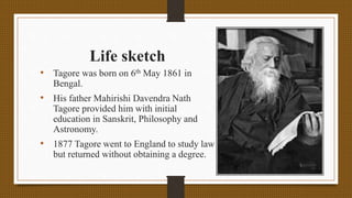 Tagore | PPTX | Education