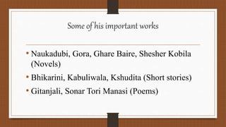 Tagore | PPTX