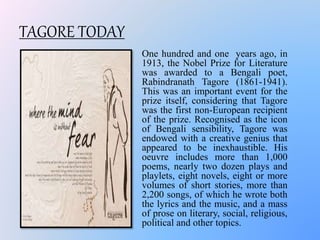 A global Influence of Tagore's work under ISA by the students of SBGJ ...