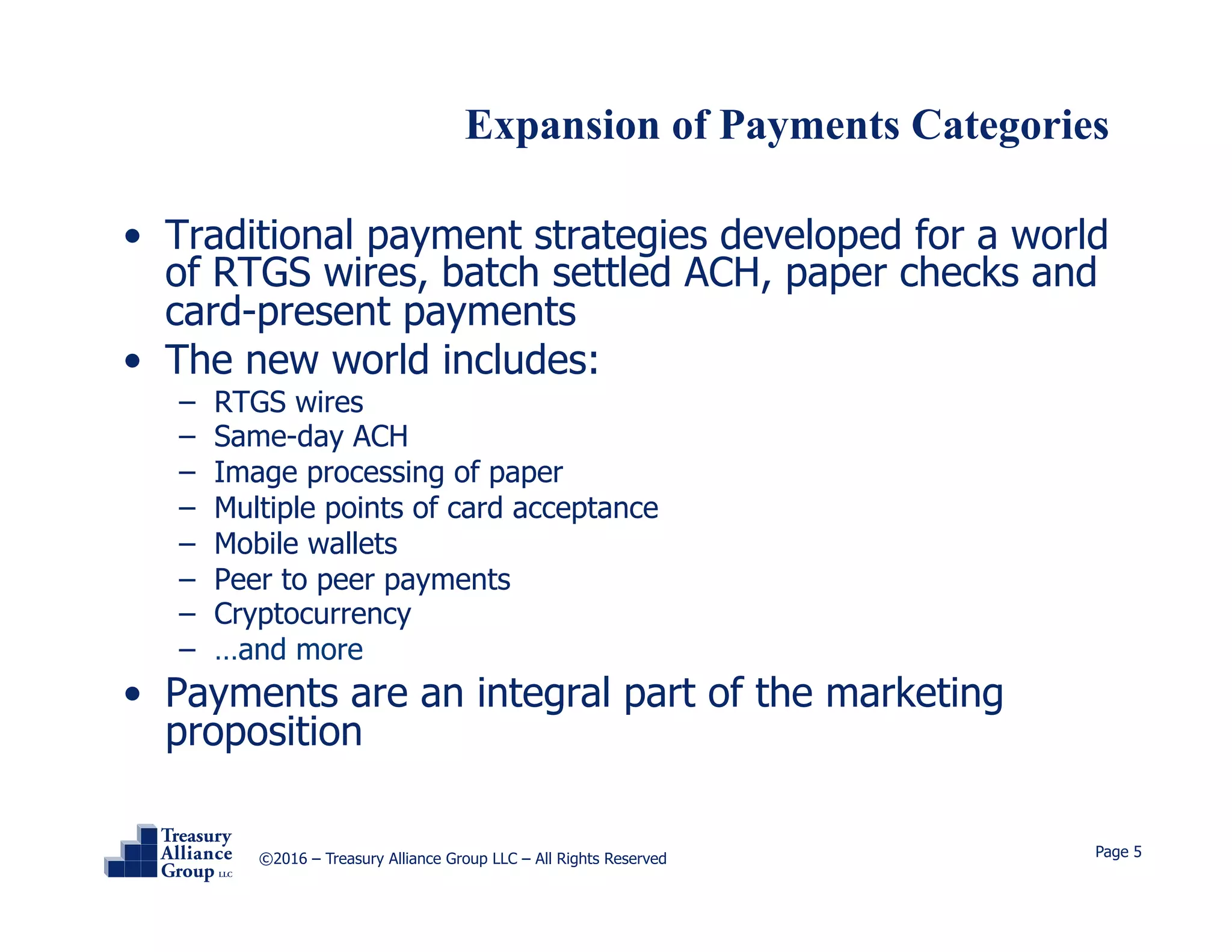 Developing a Payments Strategy | PDF