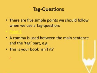 LTT: Tag question | PPTX