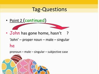 LTT: Tag question | PPTX