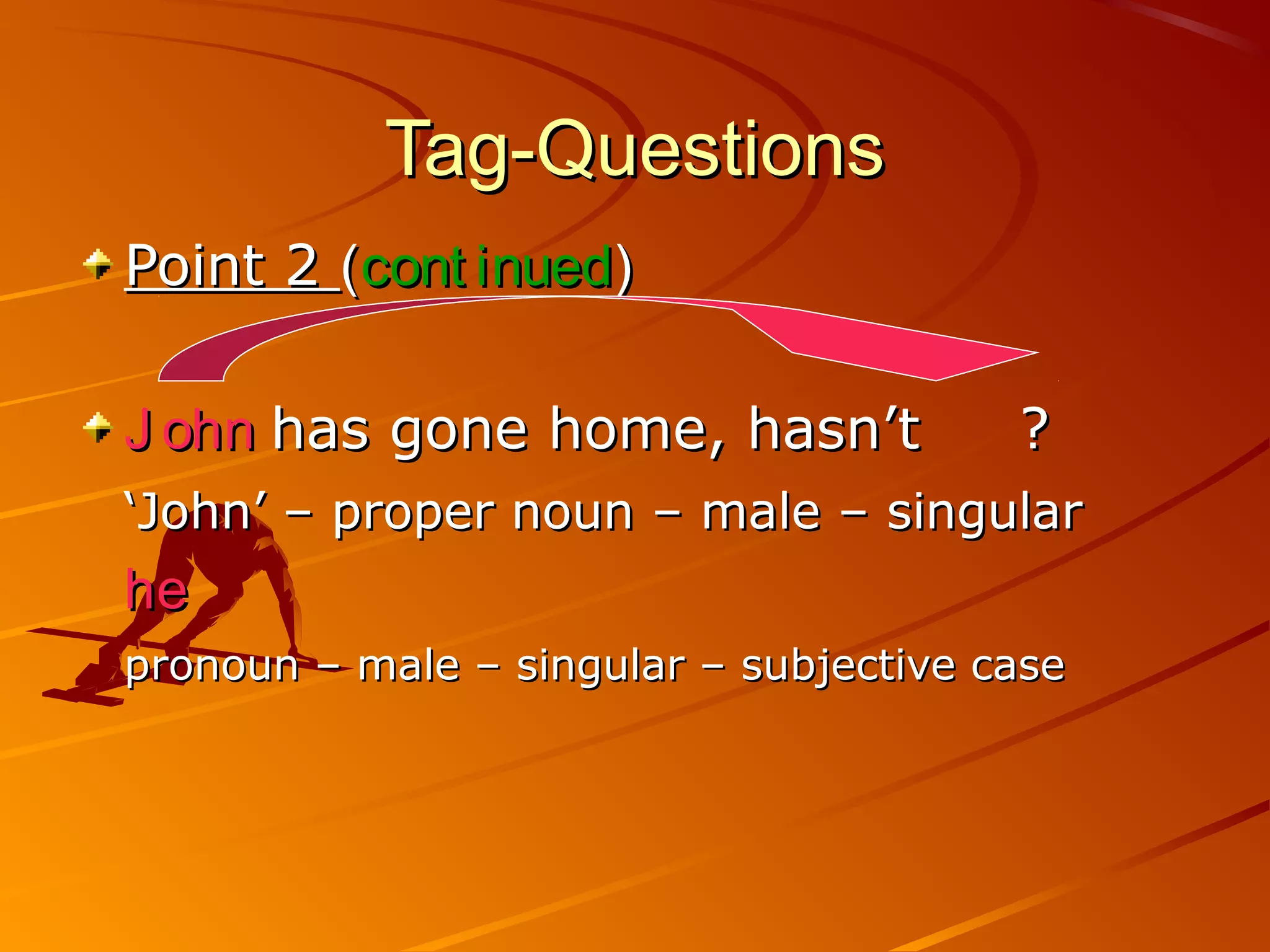 Tag Questions Powerpoint | PPT