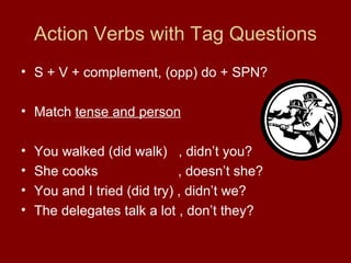 Tag questions | PPT