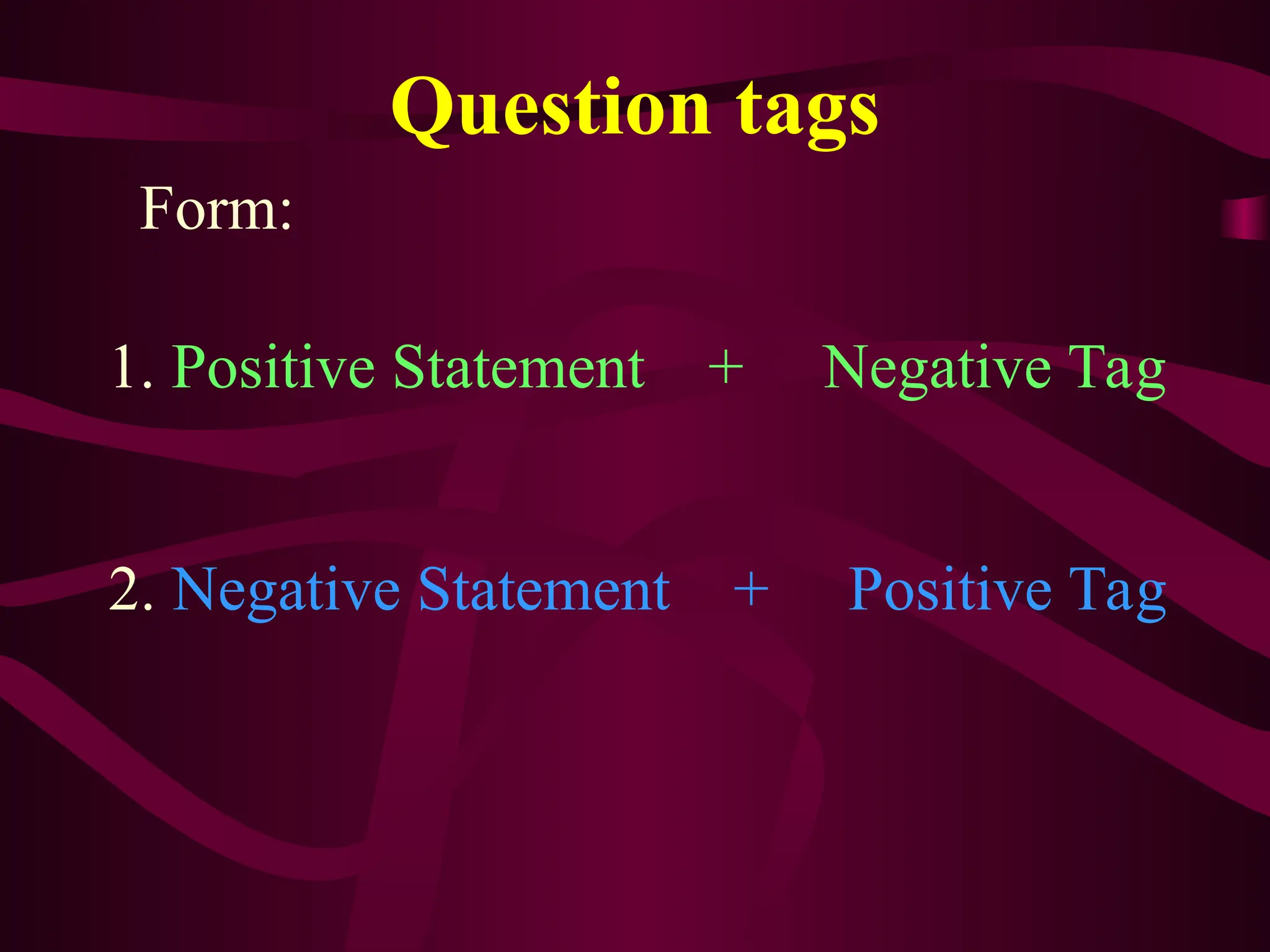 English 7 Lesson about Tag Questions.ppt