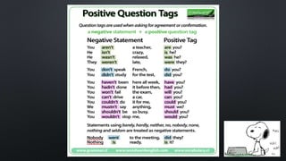 TAG QUESTIONS | PPT