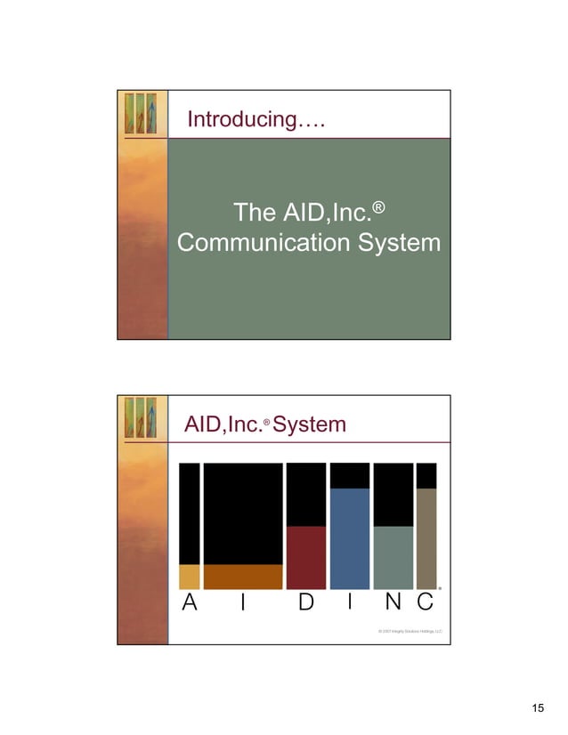 Integrity Selling Presentation | PDF