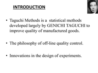Taguchi loss function | PPTX