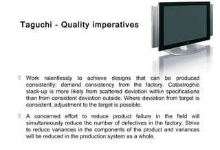 Taguchi quality guru | PPT