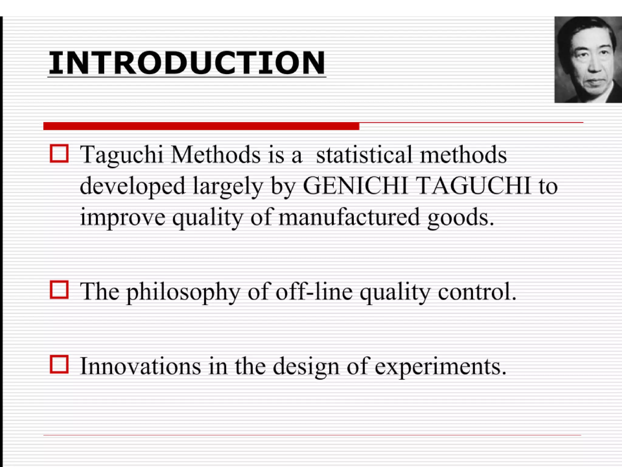 Taguchi quality loss function | PPTX