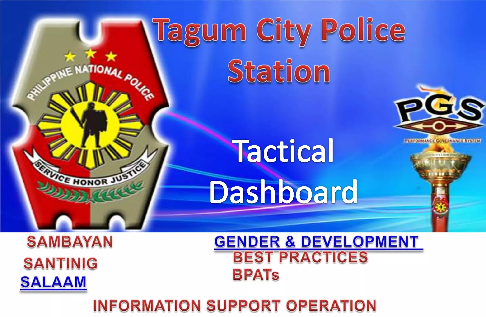 Tagum city police station tactical dashboard 1st quarter 2014 copy (1 ...