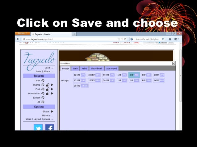 Tagxedo. How to use it