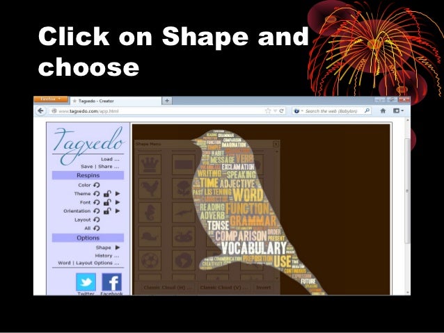 Tagxedo. How to use it