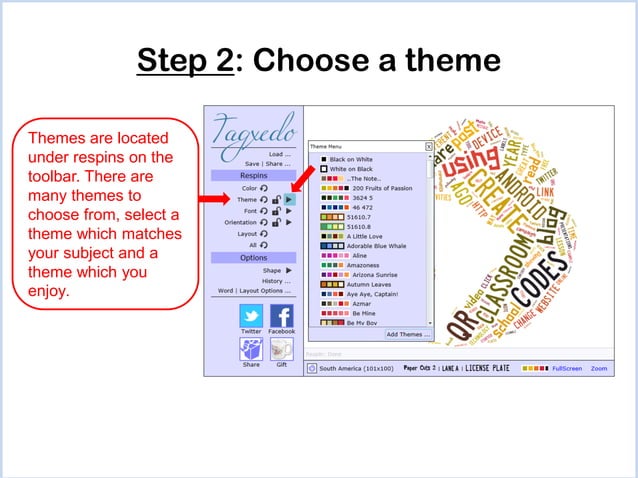 Get your class creating shapely word clouds using Tagxedo | PDF ...