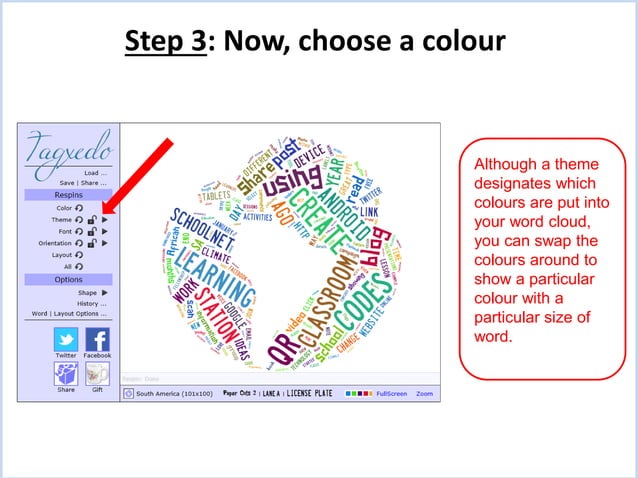 Get your class creating shapely word clouds using Tagxedo | PDF ...