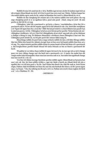 Tah Hla Kan ThlâK | PDF