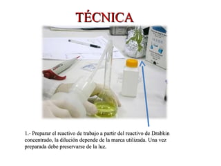Determinacion de hemoglobina | PPT