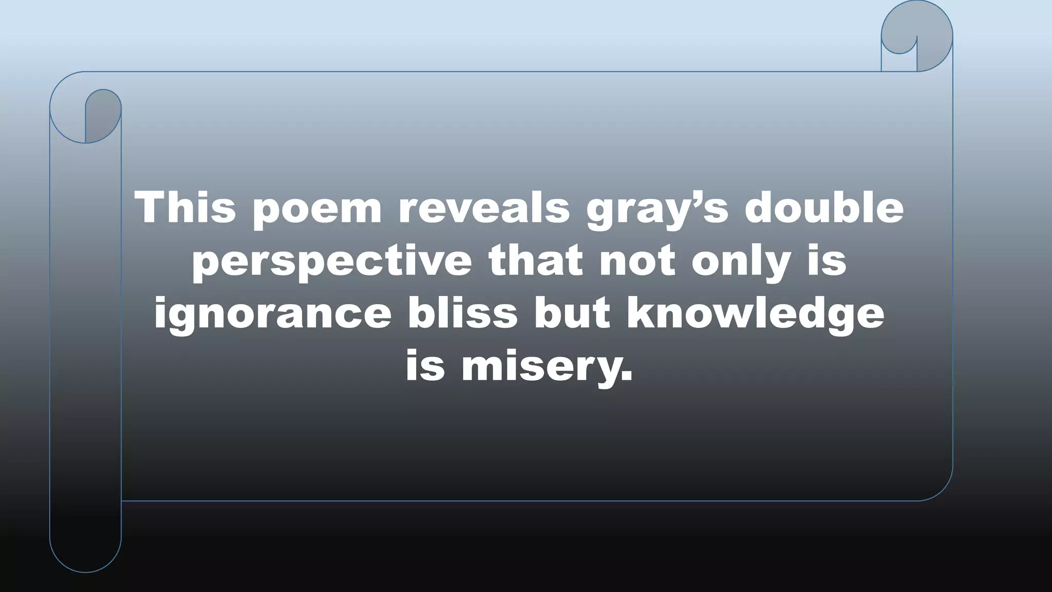 Is ignorance a bliss? | PPTX