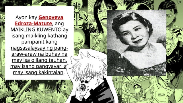 Tahanan ng isang Sugarol - Isang maikling Kuwento | PPTX