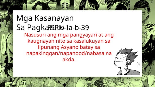 Tahanan ng isang Sugarol - Isang maikling Kuwento | PPTX