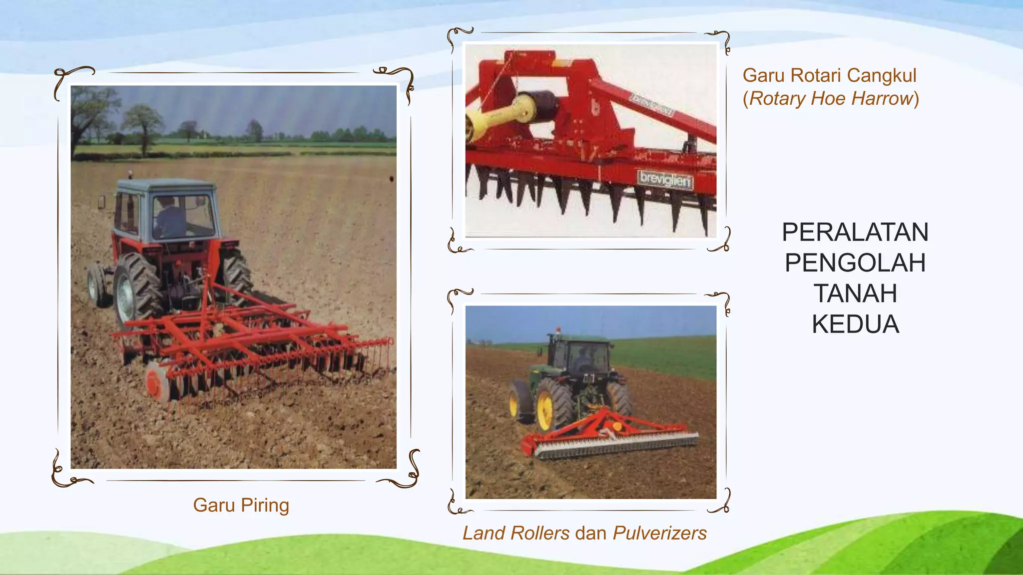 Tahapan tahapan pengolahan tanah sawah | PPTX