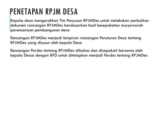 TAHAPAN-TAHAPAN PENYUSUNAN RPJMDESA.pptx