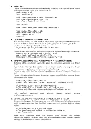 ANALISA PROBABILITAS PEMBELIAN TERHADAP ELSTISITAS HARGA DENGAN PYTHON ...