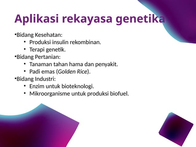 Tahapan dan metode Rekayasa genetika.pptx