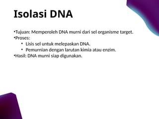 Tahapan dan metode Rekayasa genetika.pptx